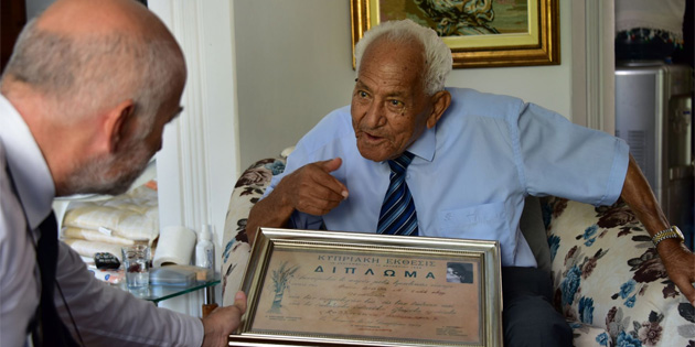 Star Kıbrıs - 100 yaşında bir efsane: Mustafa Diana - 100’üncü yaşını ...